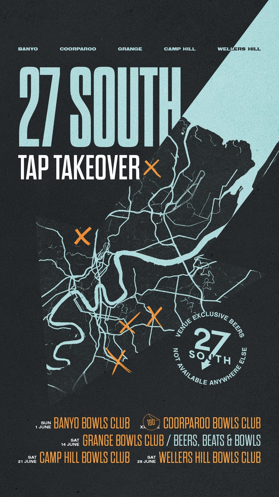27 South Tap Takeover: Brisbane Tour